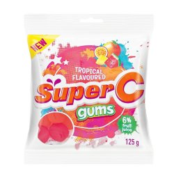 Super C - Tropical Gums Sweet Packet 125G Prices | Shop Deals Online ...