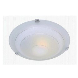 BRIGHT STAR LIGHTING Bright Star Circular Silver Patterned Alabaster ...