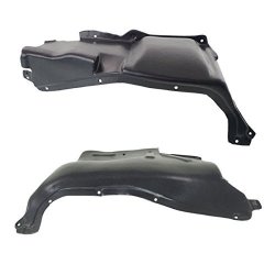 06-10 Vw Beetle 2.5L Front Engine Splash Shield Under Cover Left Right ...