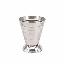 Measuring Cup Stainless Steel Cocktail Jigger Liquid MINI Espresso Shot ...