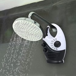 Sunshin Portable Fm Am Radio Waterproof Shower Music Hanging Radio Suit ...