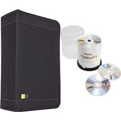 Deals on Dvd+r 100 Pack Spindle And 136 Capacity Cd dvd Wallet ...