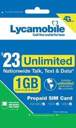 1ST Month Free Lyca Mobile Preloaded Sim With $23 Plan With ...