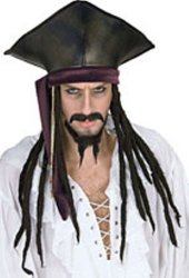 Pirate Hat With Dread Locks | Reviews Online | PriceCheck