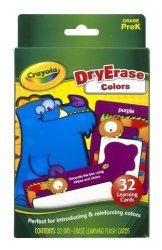 Crayola Dry Erase Learning Flash Cards Colors Prices | Shop Deals ...