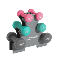 Trojan Dumbbell Weight Lifting Soft Touch Set Prices | Shop Deals ...