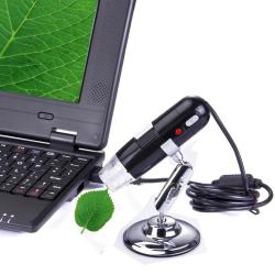 Deals on 1.3 Mega Pixels 200X USB Digital Microscope With 8 LED White ...