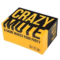 Crazy Mute Card Game - Fun Party Games For Adults And Teens - Best ...
