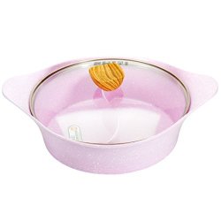 COOKLOVER Nonstick Hot Pot Induction Ceramic Coating Shabu Shabu Hot ...