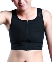 Double Design Cool Mesh Zipper Chest Binder XL Black | Reviews Online ...
