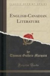 English-canadian Literature Classic Reprint Paperback Prices | Shop ...