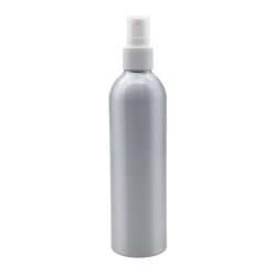 250ML Silver Aluminium Bottle With Ldpe Atomiser Spray - White 24 410 ...