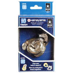 Bepuzzled Hanayama Level 1 Cast Puzzle - Trout Prices | Shop Deals ...