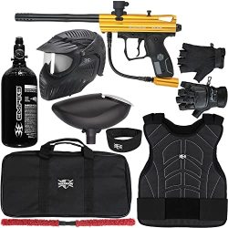 Action Village Kingman Spyder Victor Protector Paintball Gun Package ...