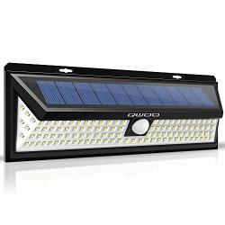 Deals on Qwoo Solar Lights Outdoor 118 LED Wireless Waterproof Motion ...