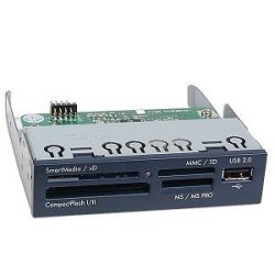 Hp 5069-6732 3.5" 8-IN-1 Internal Card Reader W usb 2.0 Port Dark Gray ...